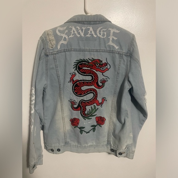 carbon savage | Jackets & Coats | Carbon Savage Womans Denim Jean ...